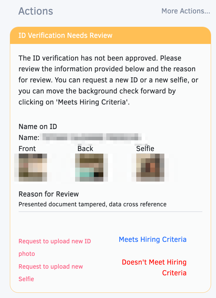ID Verification Process